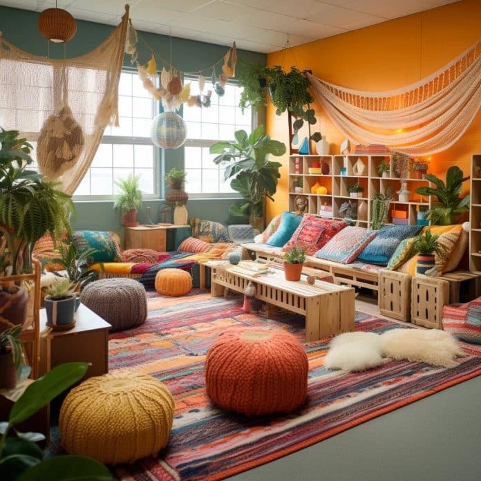Transform Your Classroom with Boho Magic: Enchanting Decor Tips.