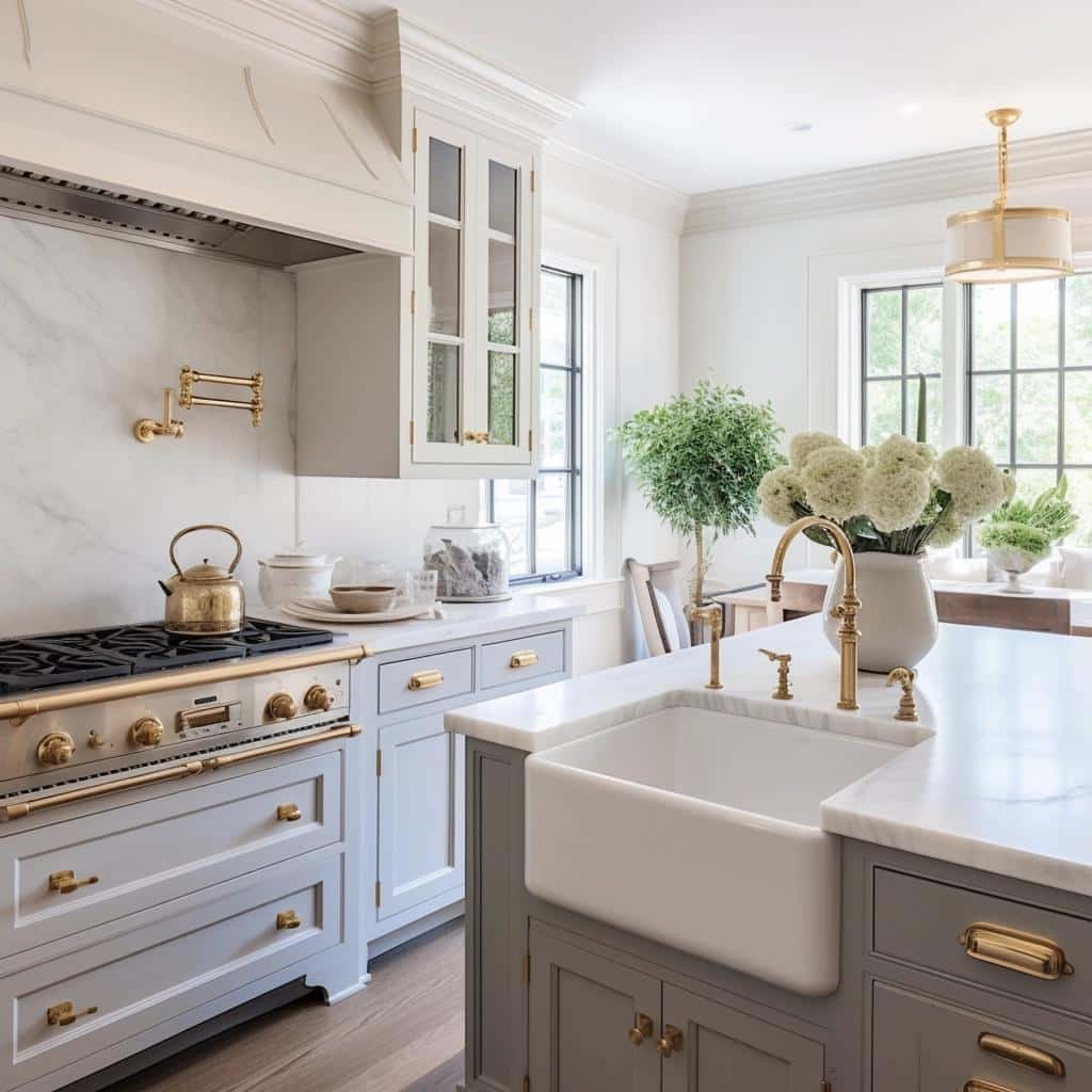 Top 7 Elegant Details from the Hilltop Estate Kitchen Design.