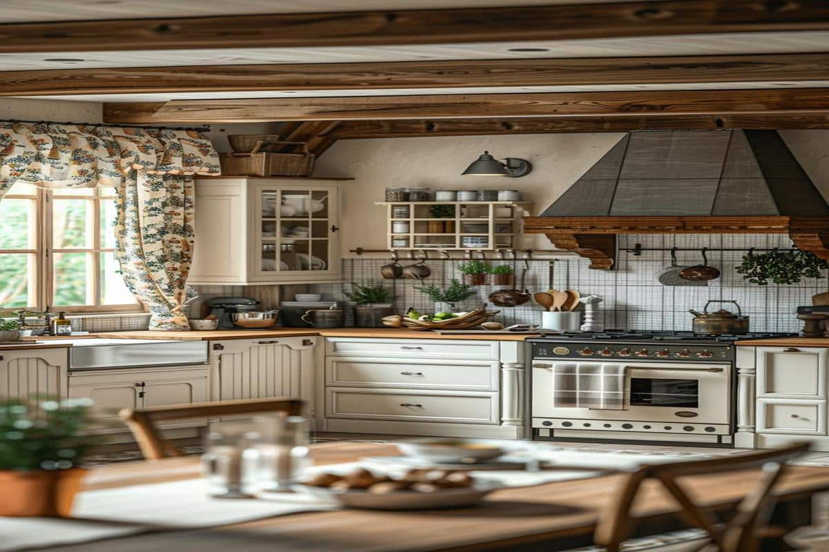 Charming French Style Kitchen Decor Ideas to Transform Your Cooking Space.