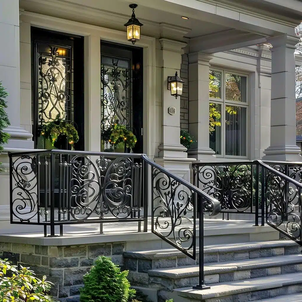 Decorative Metal Porch Railings