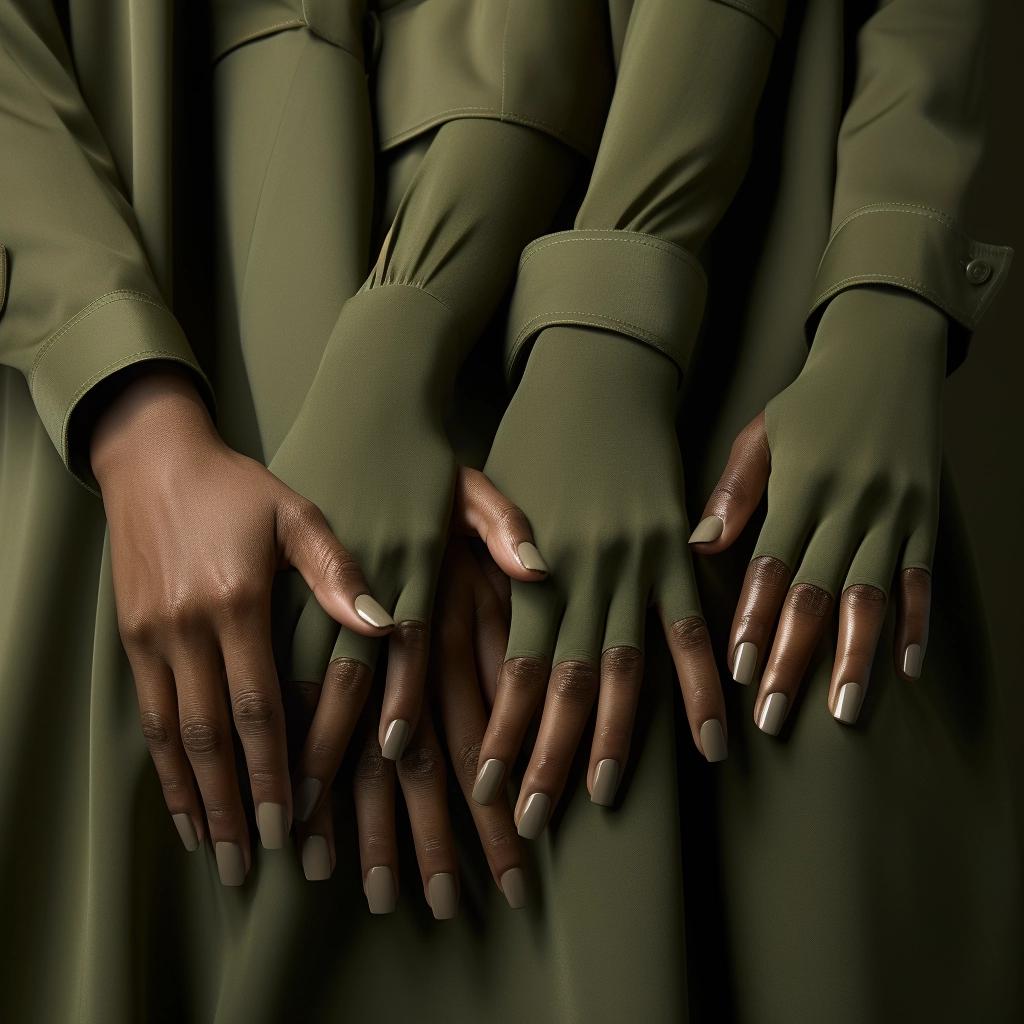 Unveiling the Chic: Why Military Green Nail Polish is Your Next Style ...