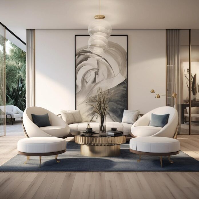 Functional Modern Living Room Shelving Solutions