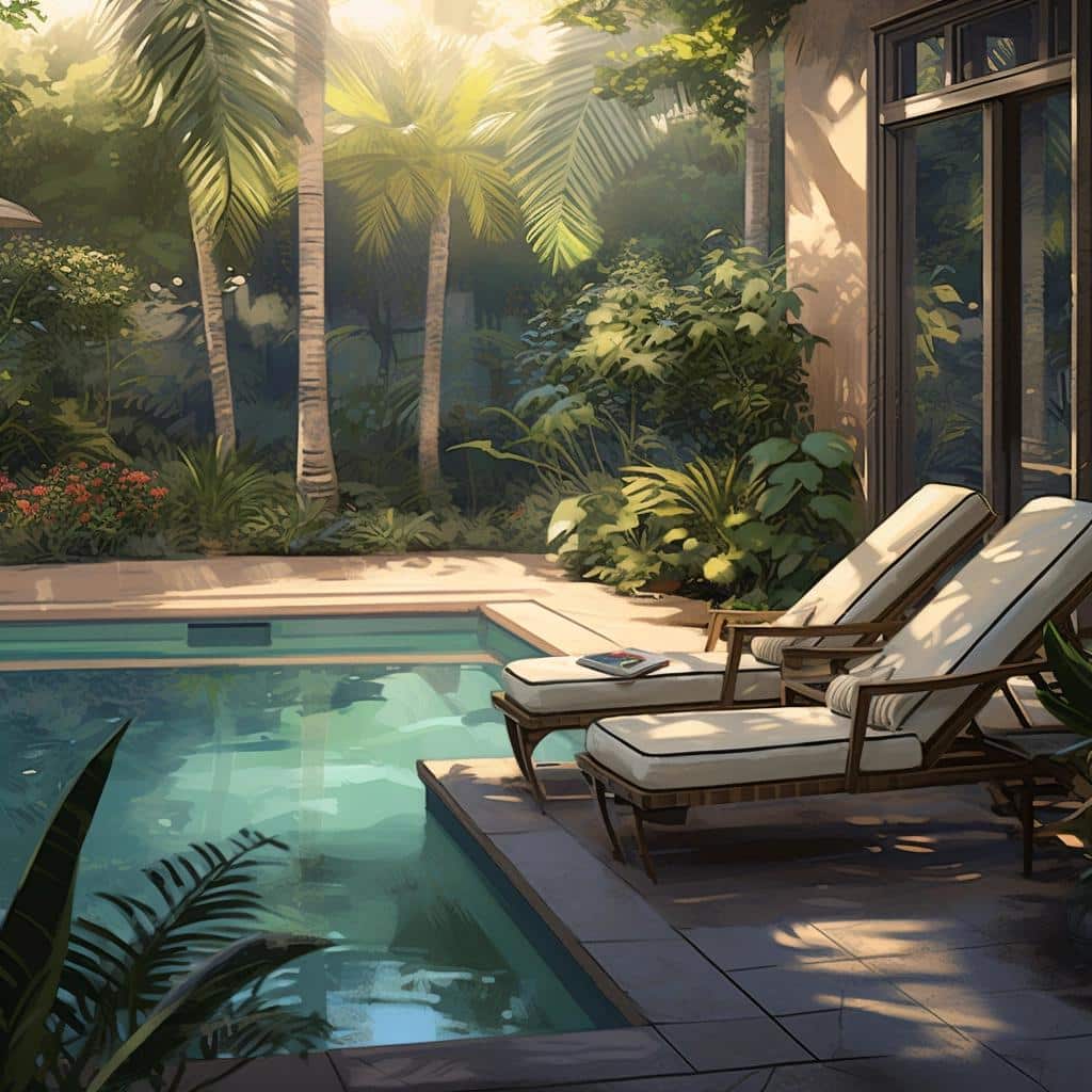 Unwind by the Pool: Discover the Ultimate Lounge Chair for Your Oasis.