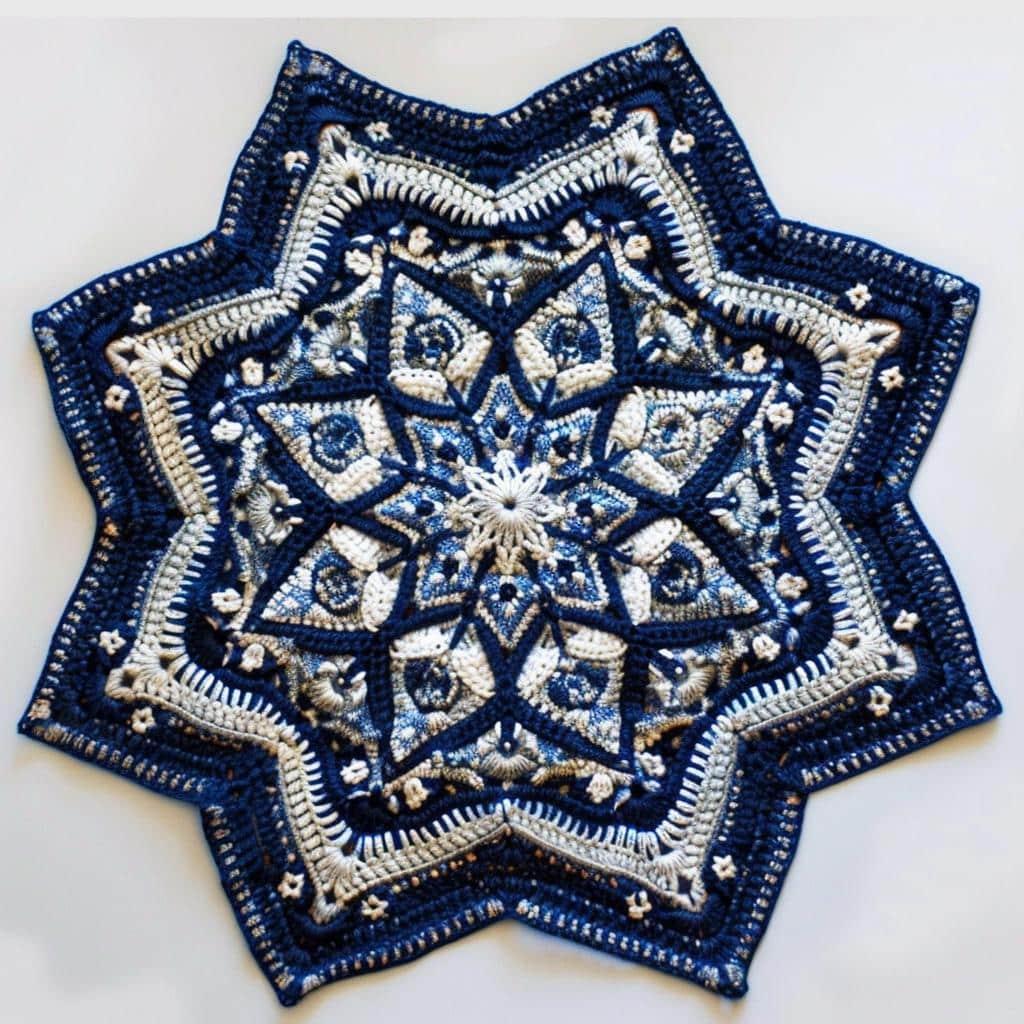 Captivating Crochet Star Pattern: Unlock the Secrets of Cosmic Crafting.