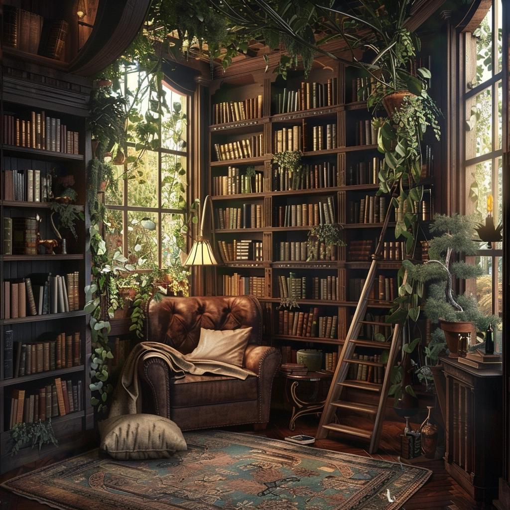 Decorating a Home Library to Inspire