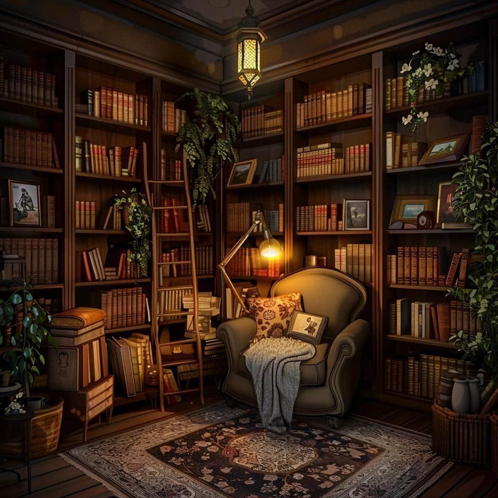 Decorating a Home Library to Inspire