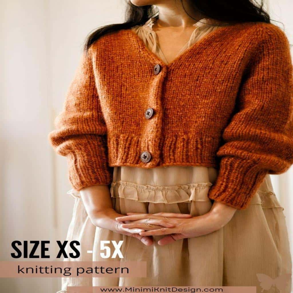 Cozy Comfort Cardigan A Versatile Knitting Project for All Seasons.