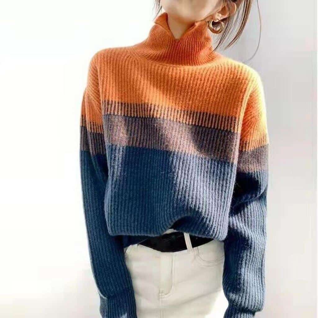 Cozy and Stylish Knit Sweater for the Modern Woman.