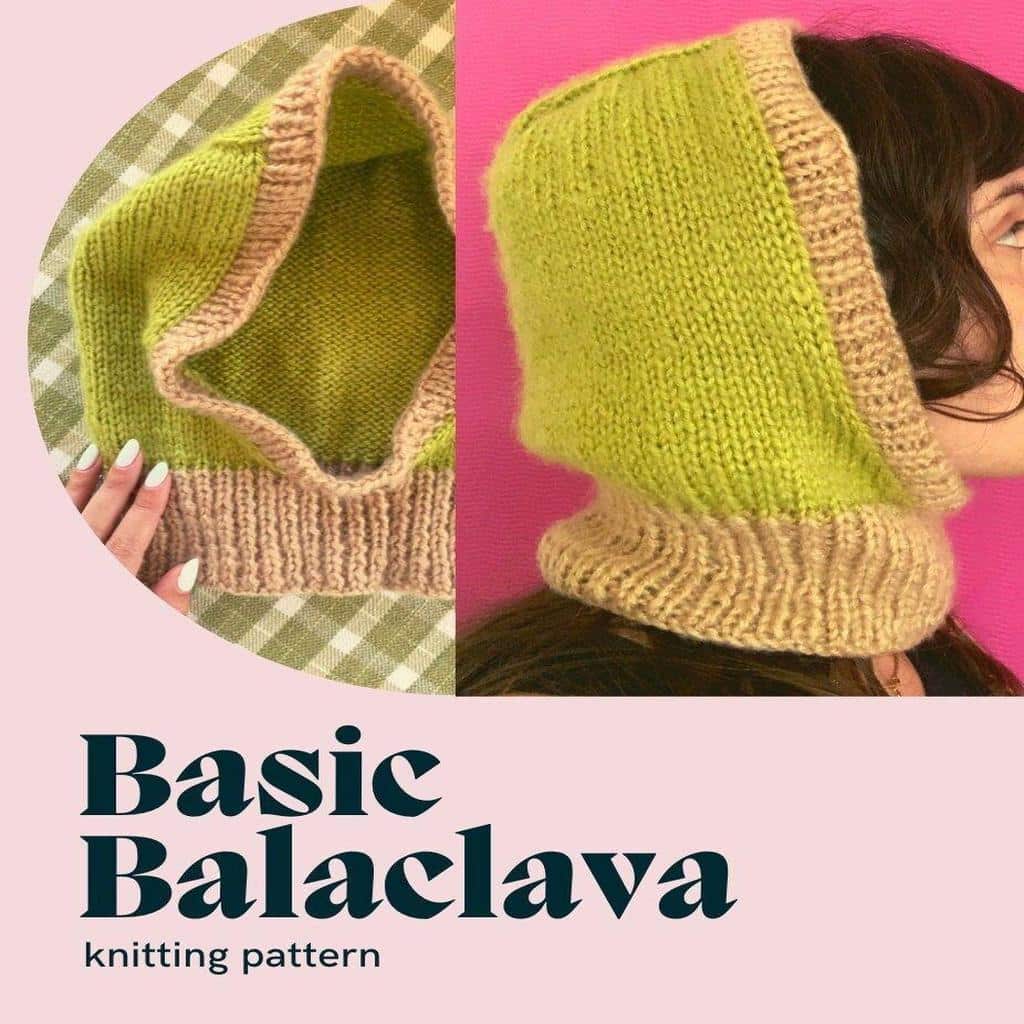 Cozy Winter Warrior Knit Balaclava Keeps You Warm and Ready for Adventure.
