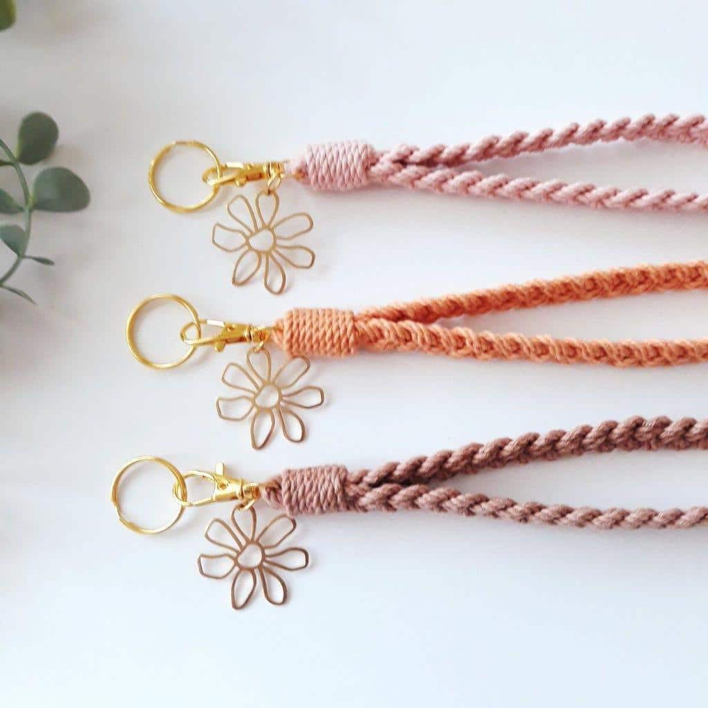 Handcrafted Macrame Lanyard Elevates Your Everyday Essentials.