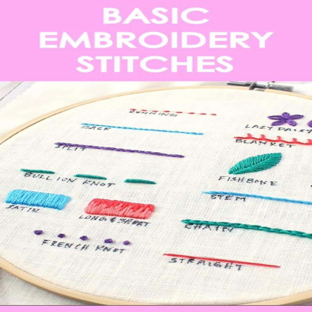 Mastering Embroidery Stitches Elevates Creative Expressions.