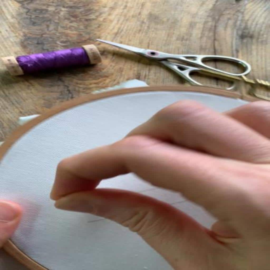 Timeless Elegance Embroidered Tapestry.