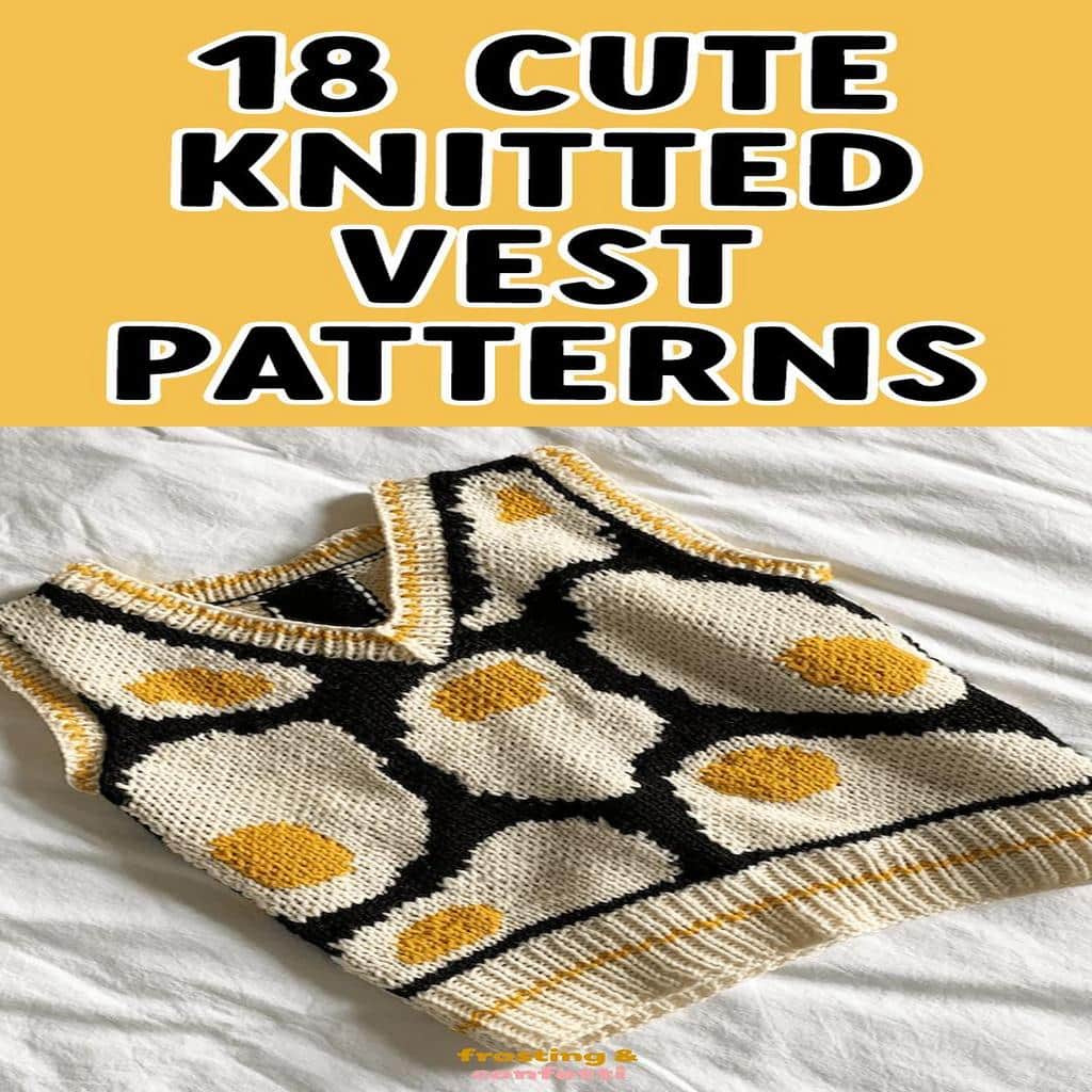 Timeless Warmth A Knitted Vest for All Seasons.