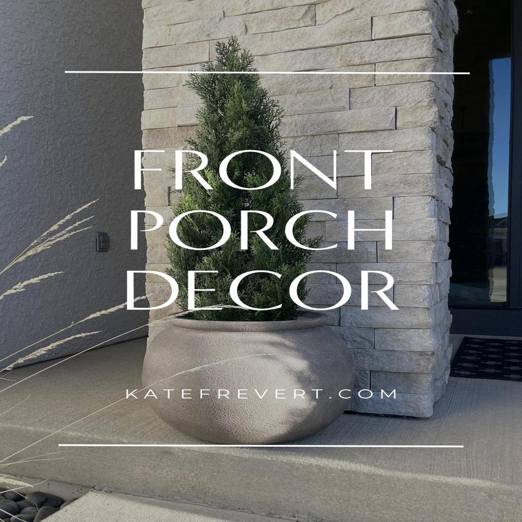 10 Faux Plant Ideas for Decorating Your Front Porch
