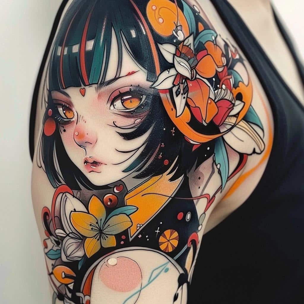 5 Cool Anime Tattoo Ideas for Fans