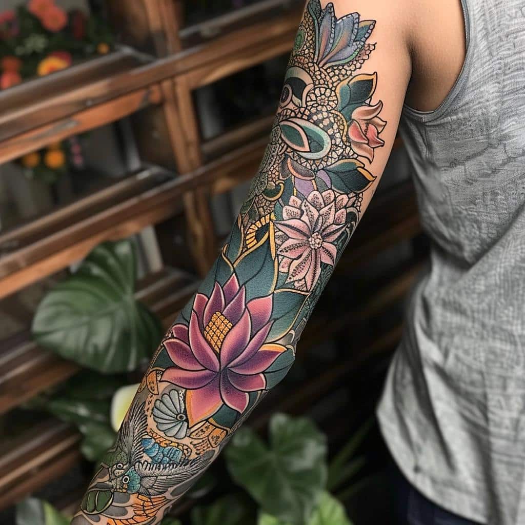 4 Creative Tattoo Filler Ideas to Complete Your Sleeve