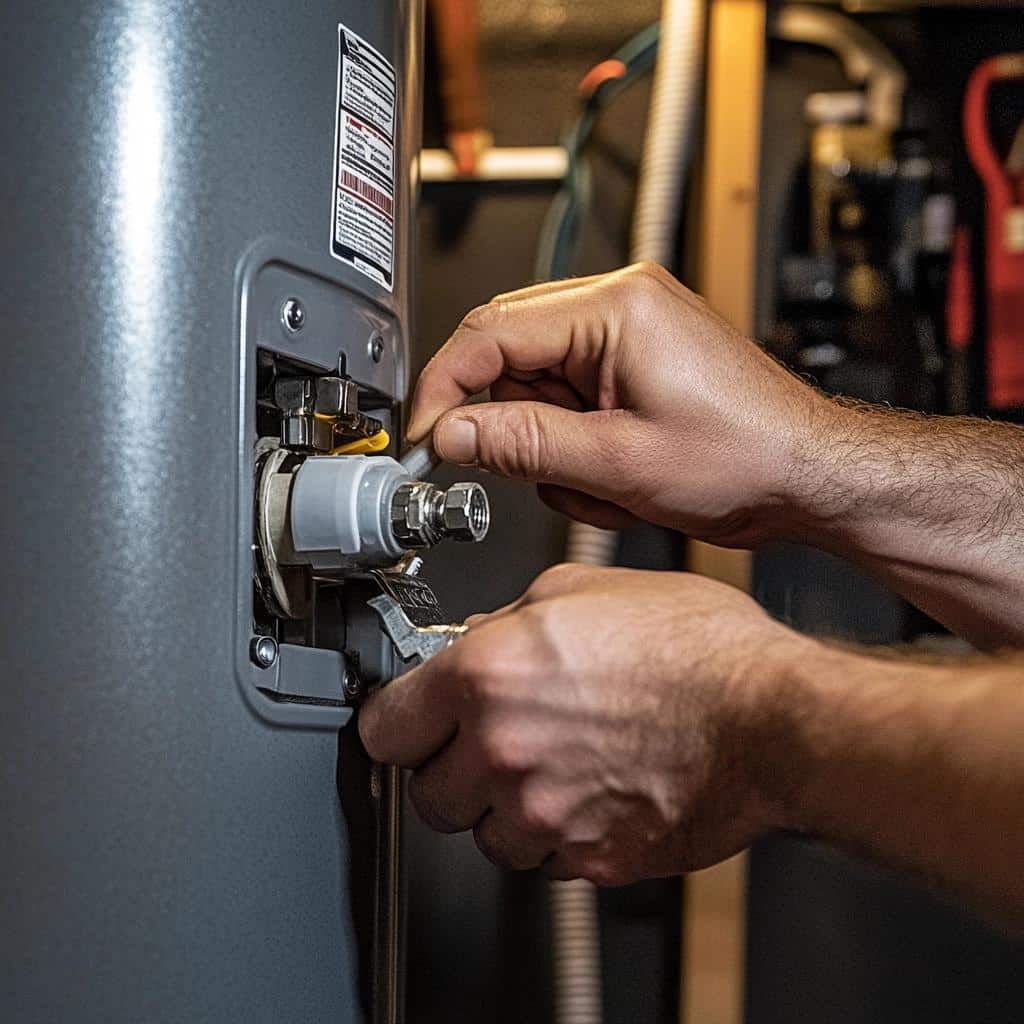 how to turn off water heater