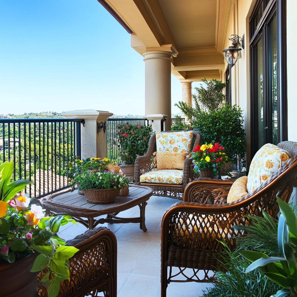 60 Cozy Balcony Chair Ideas for Your Decor