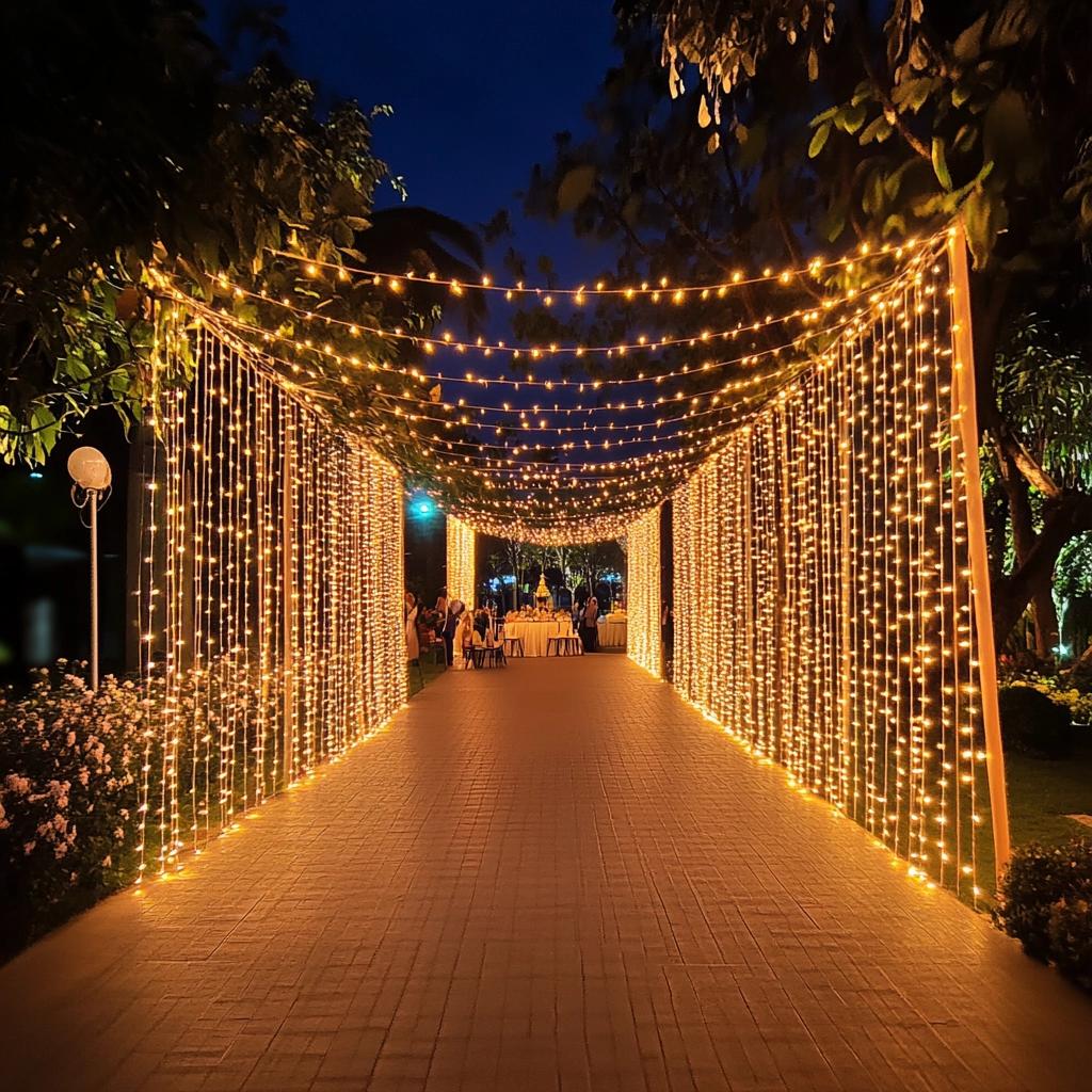 30 Incredible Ideas to Incorporate LED Curtains into Your Decor