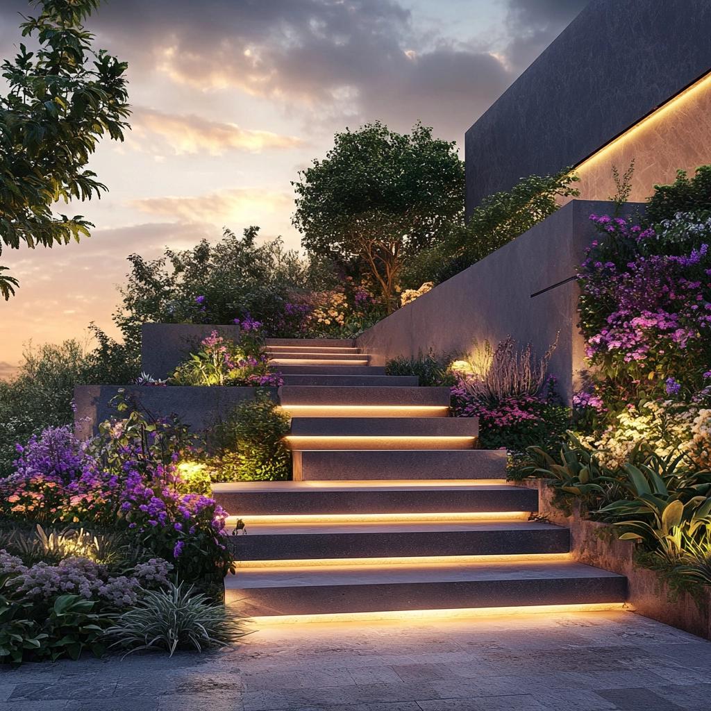 The Best Materials and 60 Creative Ideas for Designing an Outdoor Staircase