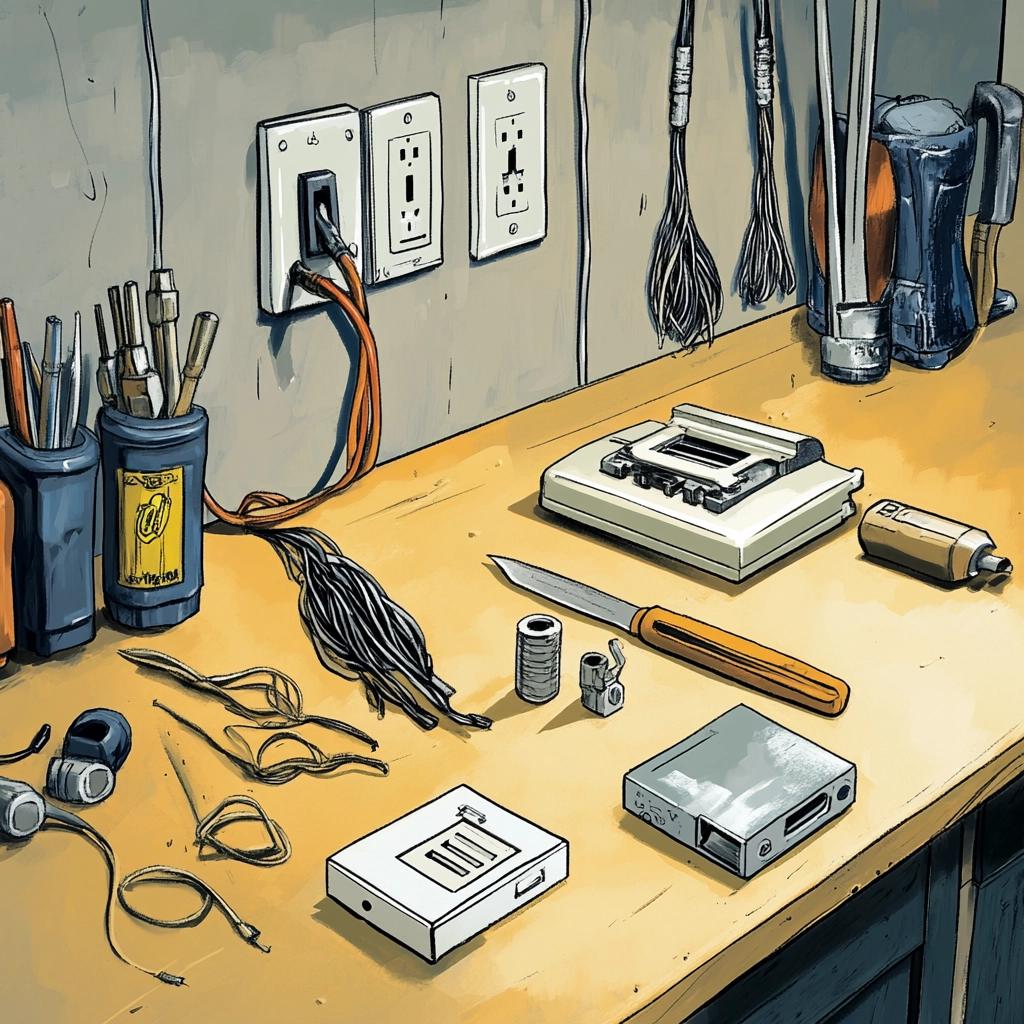 how to wire a switched outlet