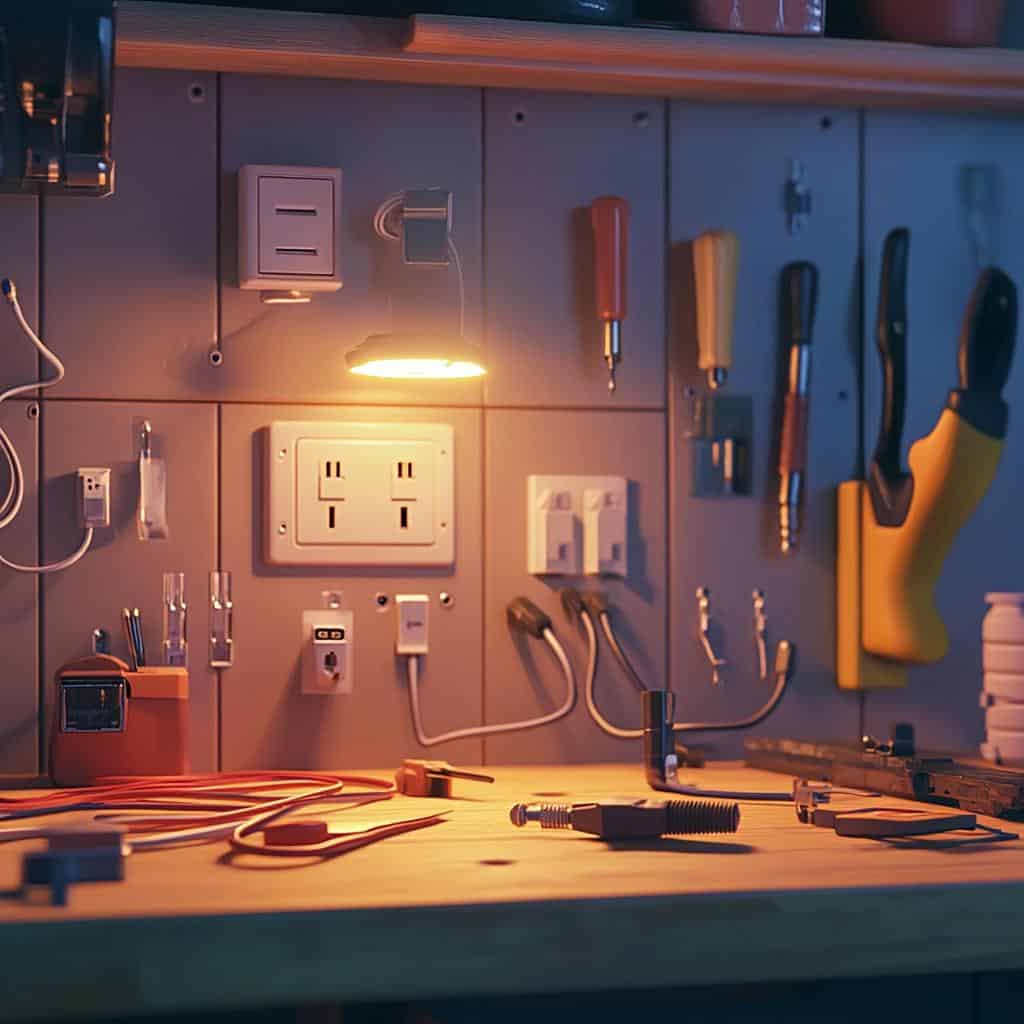 how to wire a switched outlet