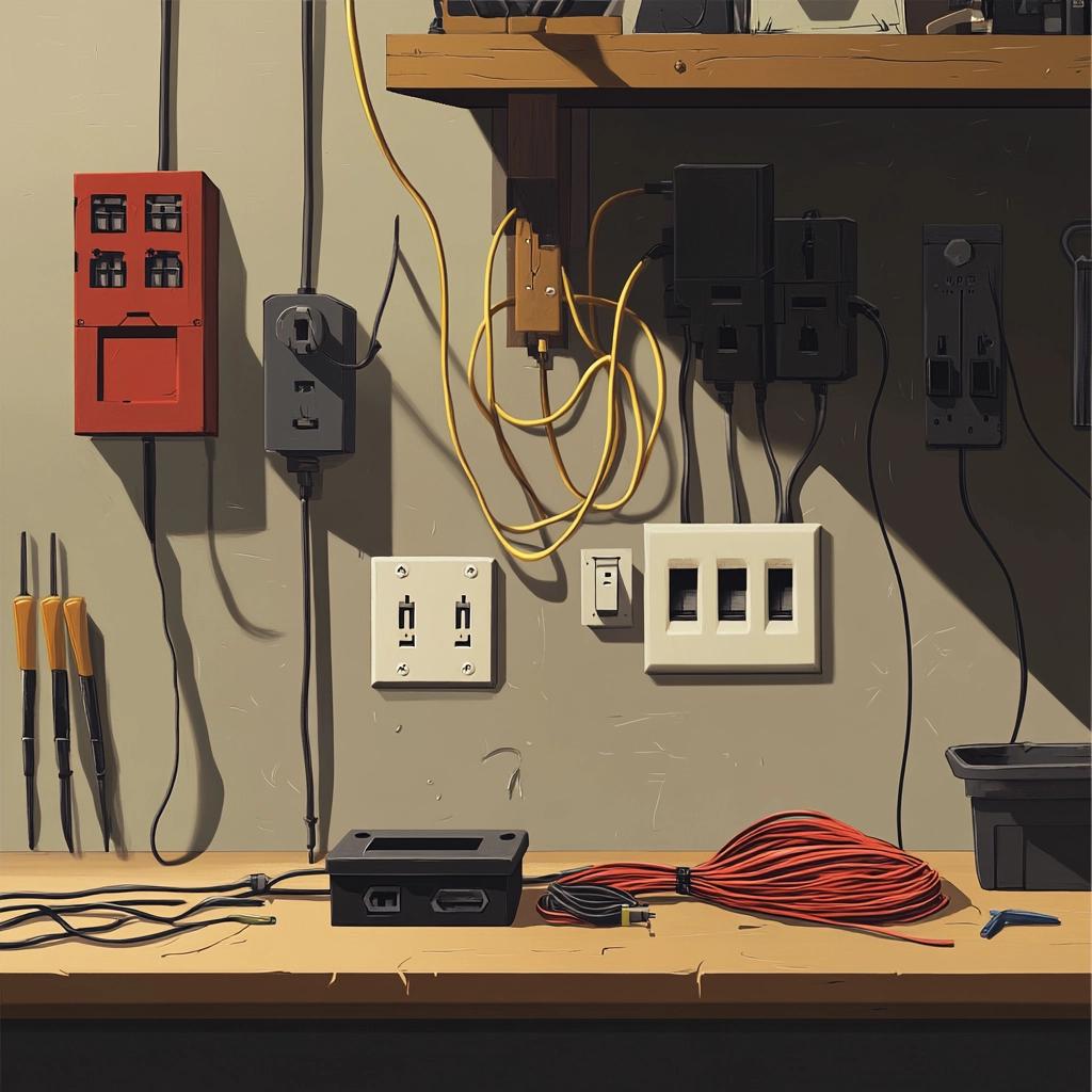 how to wire a switched outlet