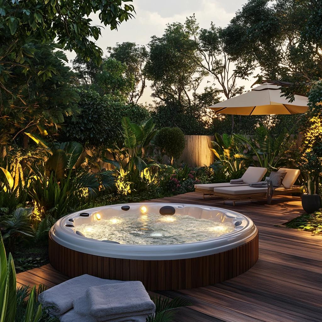 Discover the Benefits and Charms of an Outdoor Jacuzzi