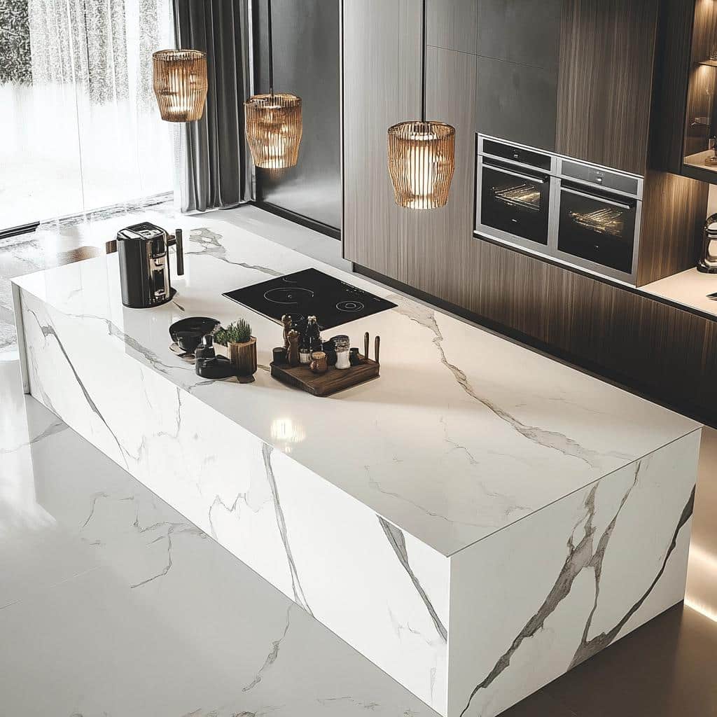 How to Use Calacatta Marble to Elevate Your Home's Elegance