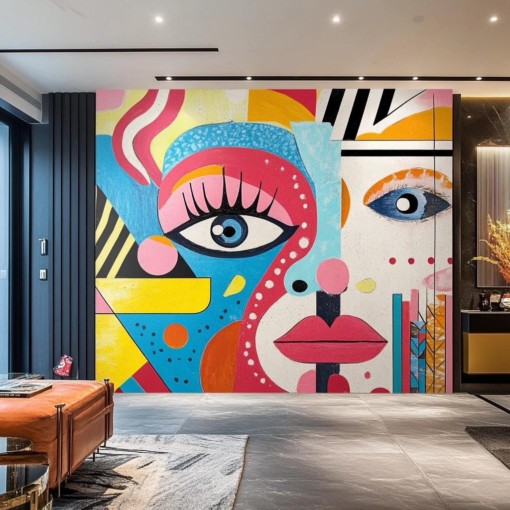 50 Colorful Wall Ideas to Transform Your Space with Joy