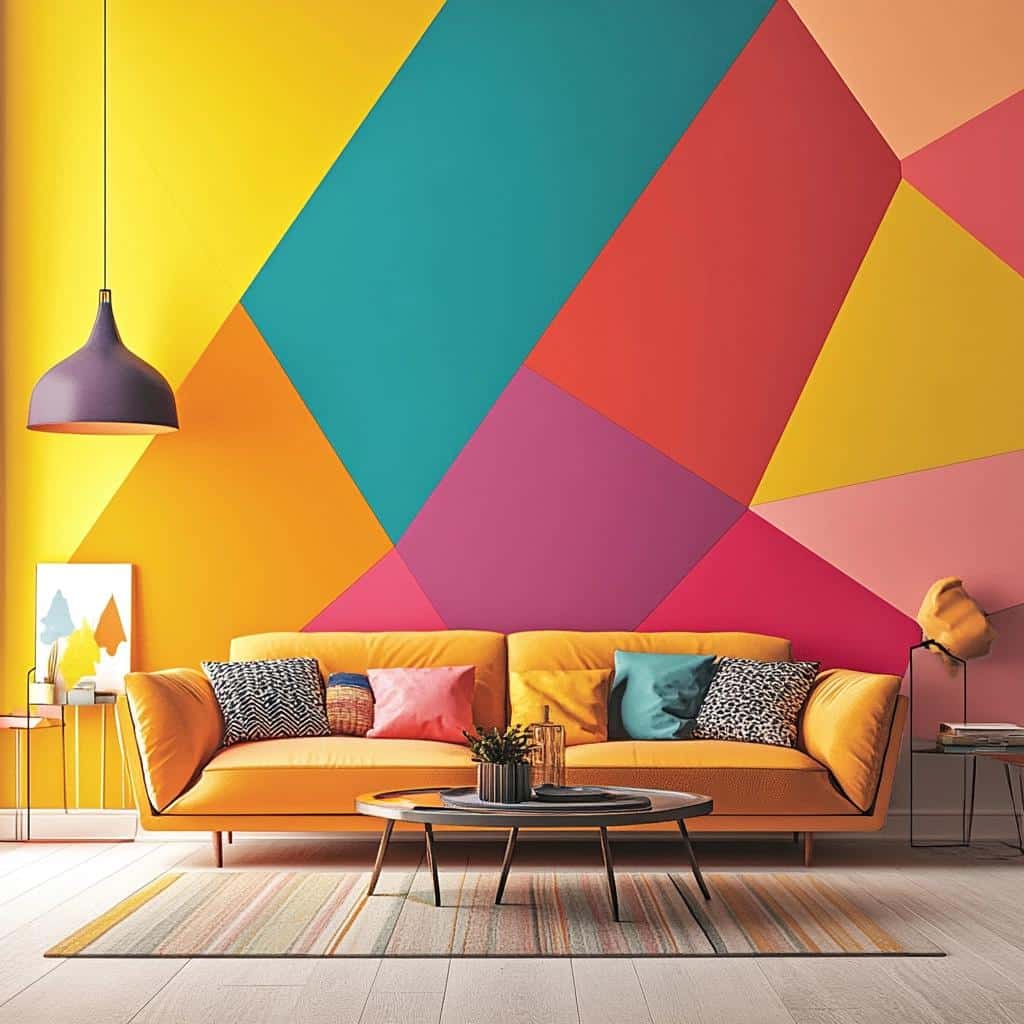 50 Colorful Wall Ideas to Transform Your Space with Joy