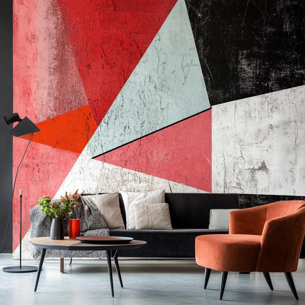 Geometric Walls: 70 Inspirations to Decorate Your Space