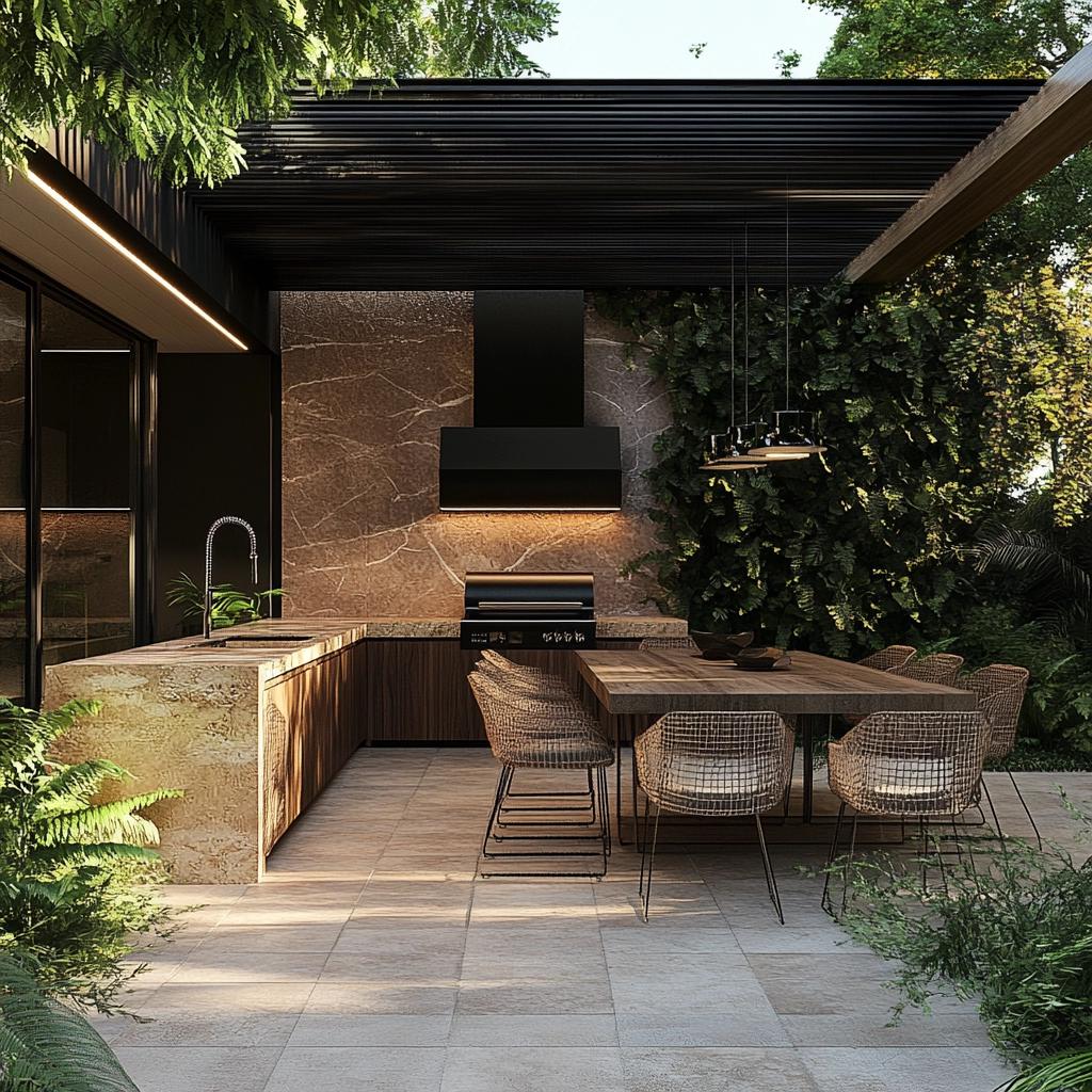 Inspiring Barbecue Surroundings: 70 Stunning Covering Ideas