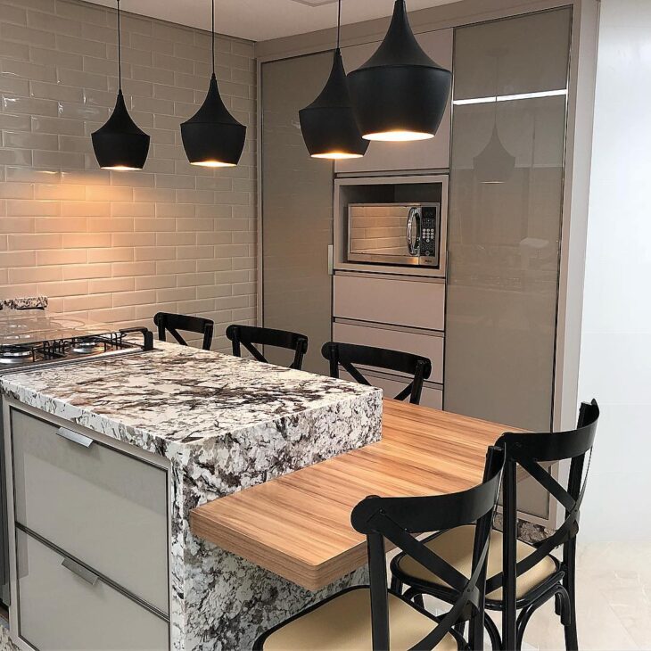 Suspended Countertops: 50 Models that Bring Sophistication to Your Home