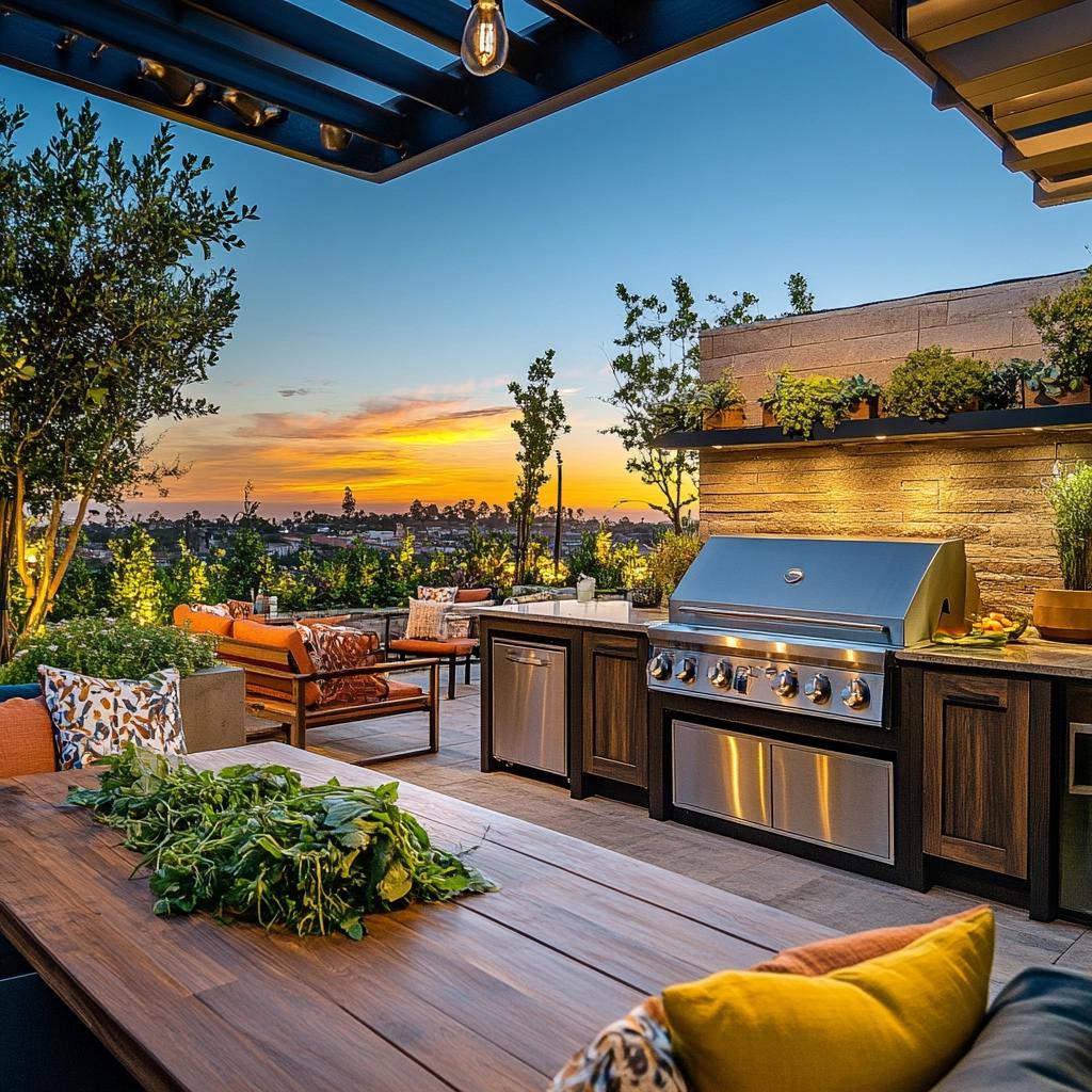 70 Practical and Modern Kitchen with Barbecue Ideas