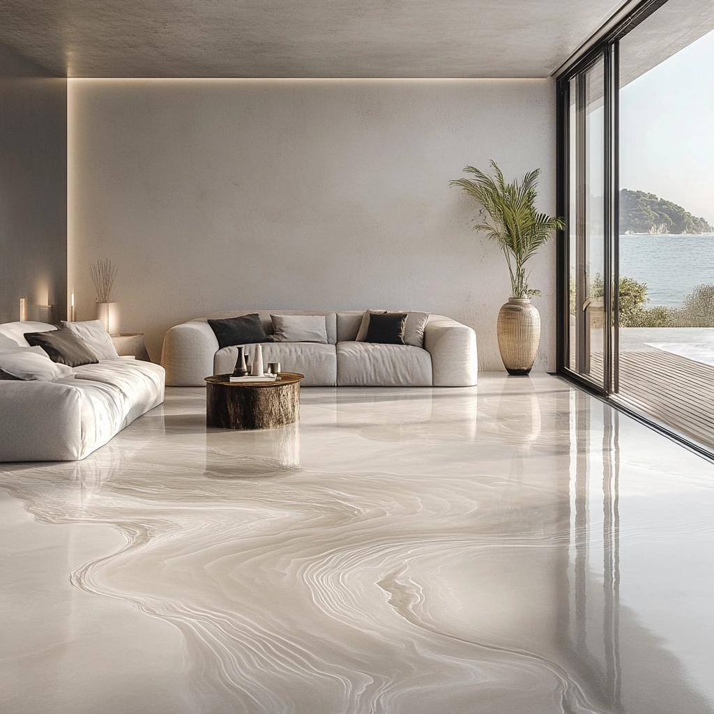 Liquid Porcelain: The Shiny Grout-Free Floor for Your Home