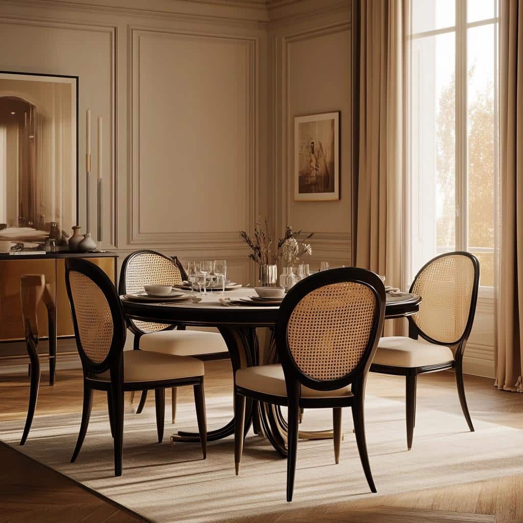 40 Stunning Photos of Decorated Spaces Featuring the Medallion Chair