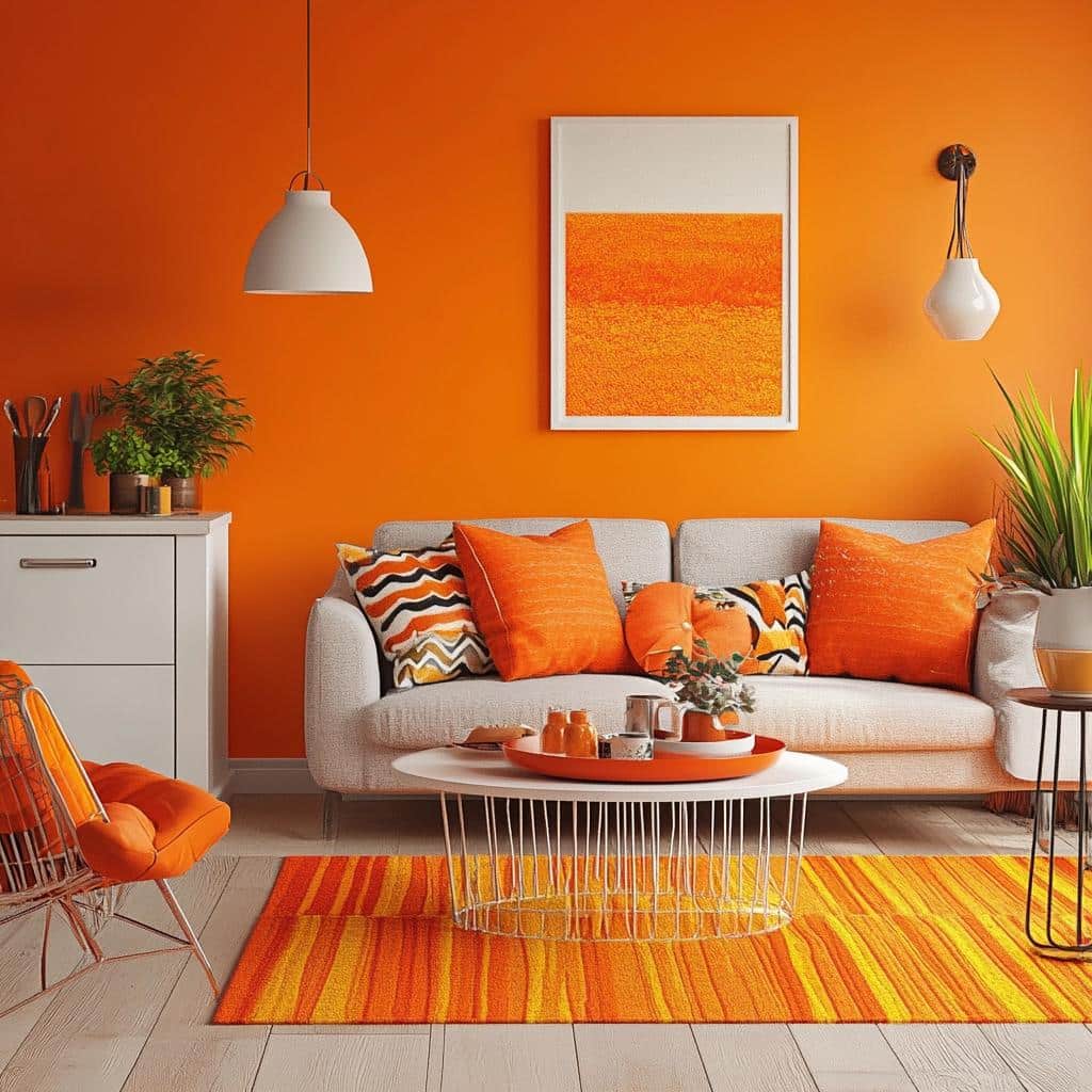 50 Creative Ways to Use Orange in Your Home Decor