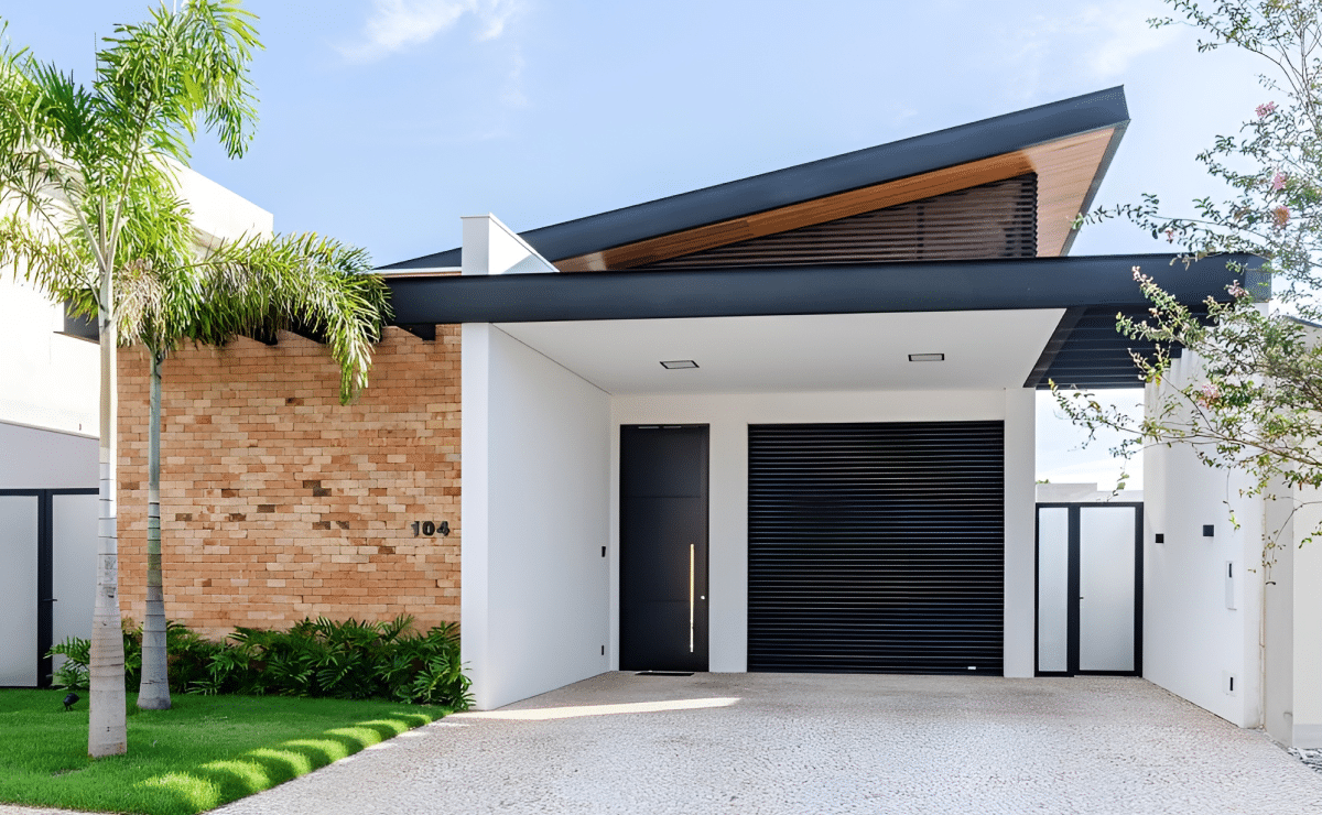 Simple House Facades: 70 Ideas and Styles for Your Project