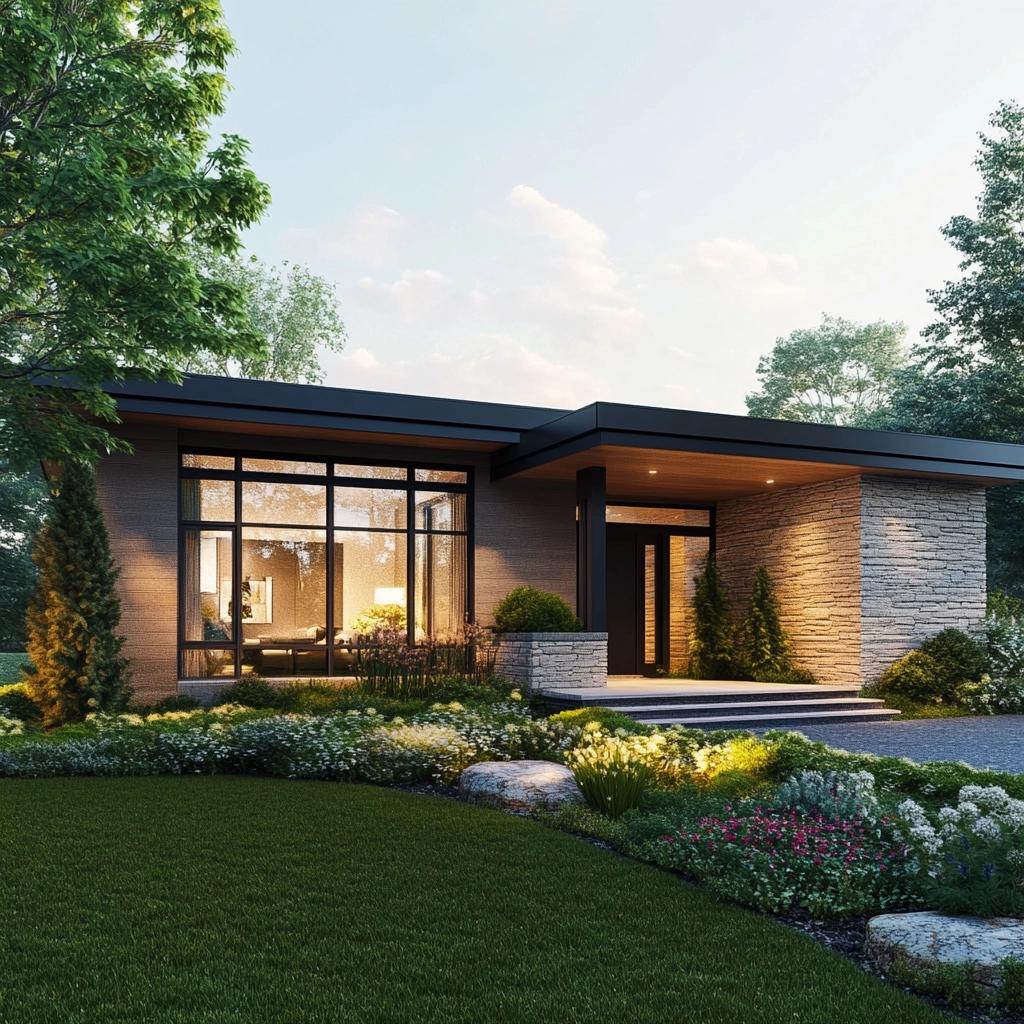 Simple House Facades: 70 Ideas and Styles for Your Project