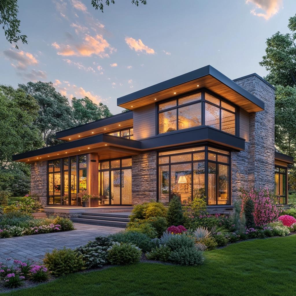 Simple House Facades: 70 Ideas and Styles for Your Project