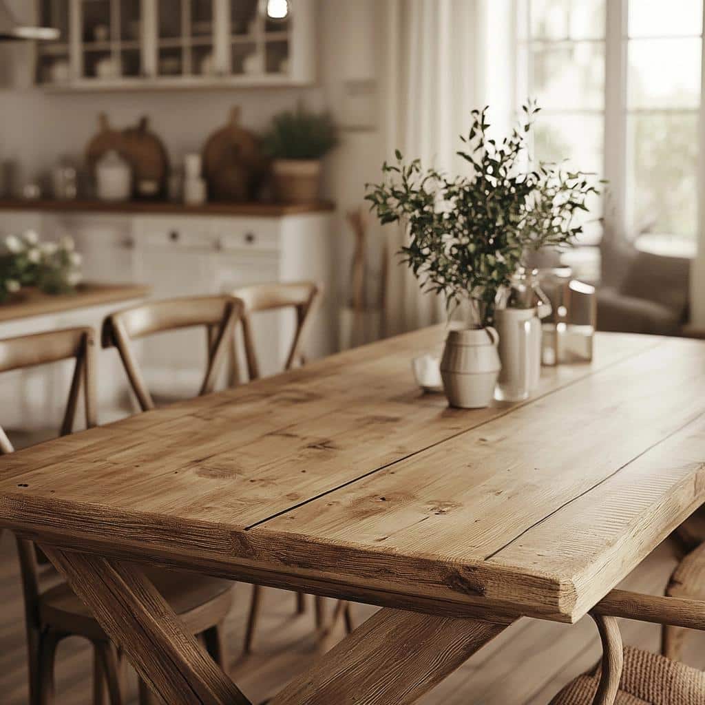 80 Rustic Wood Table Designs to Enchant Your Home