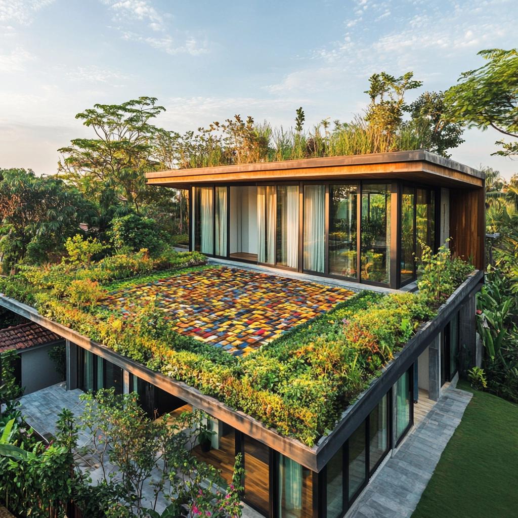 4 Types of Affordable and Sustainable Eco-Friendly Roof Tiles