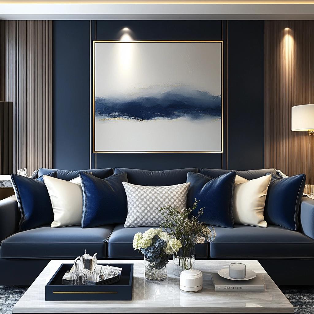 Navy Blue: 75 Decorations with This Subtle and Sophisticated Color