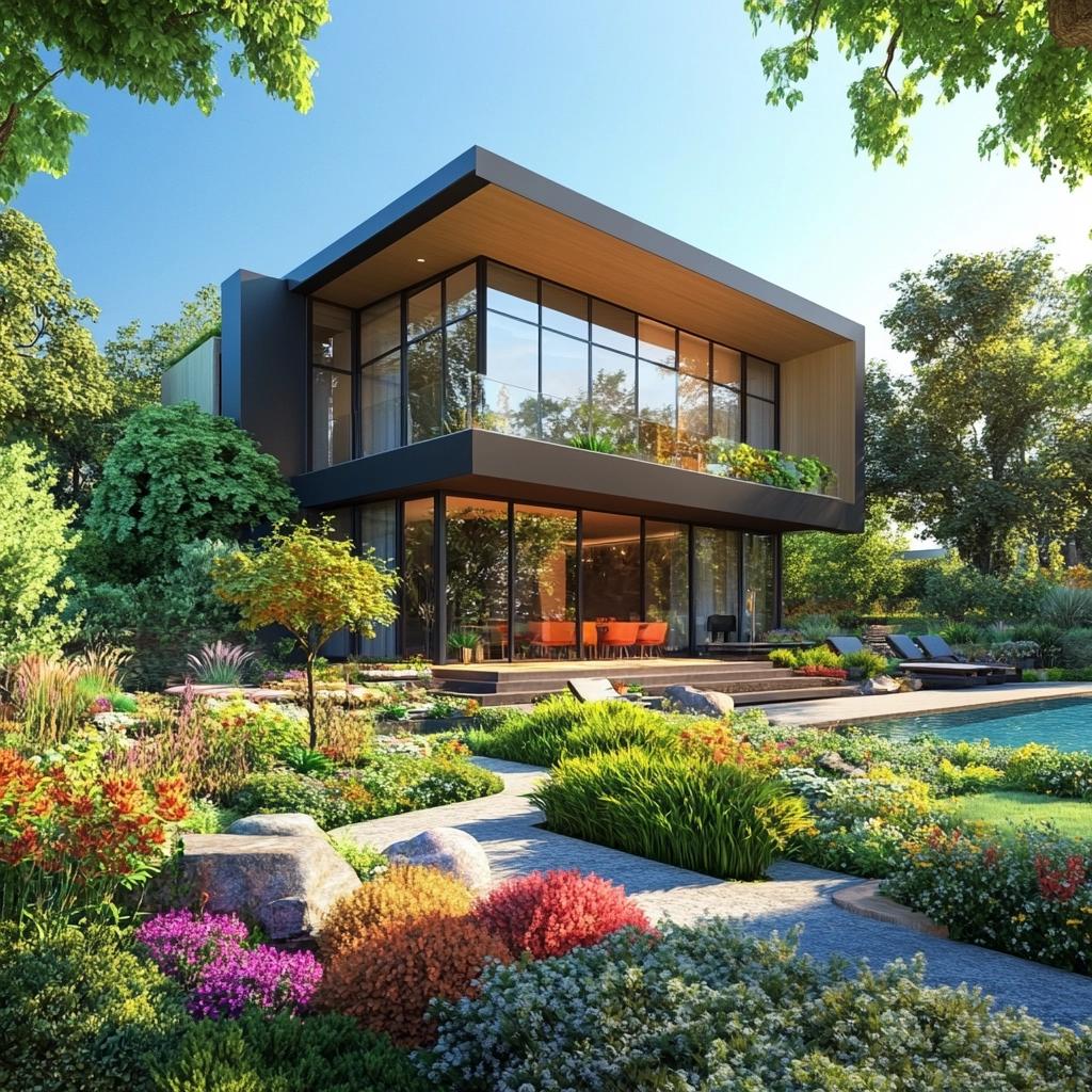 80 Breathtaking Interior and Exterior Ideas for Large Houses