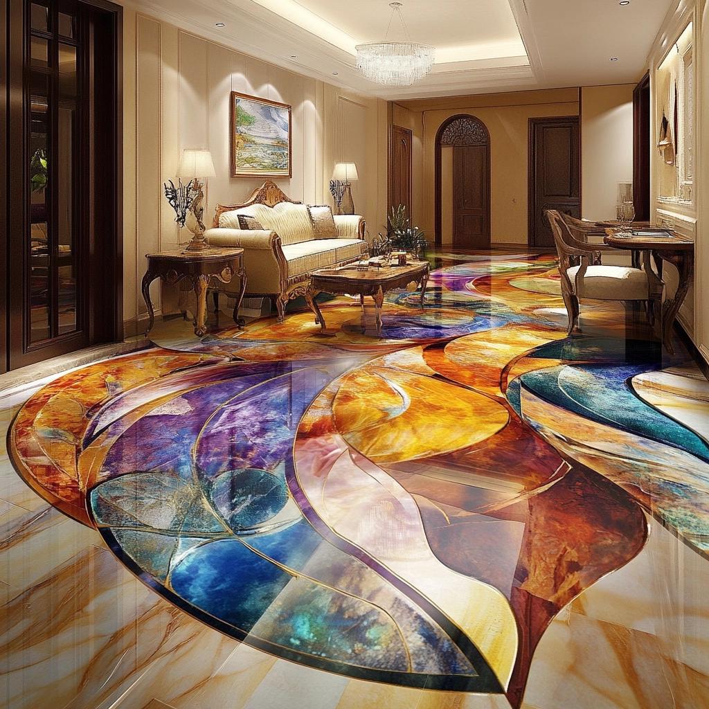 20 Ideas and Tips for Using 3D Flooring in Your Home