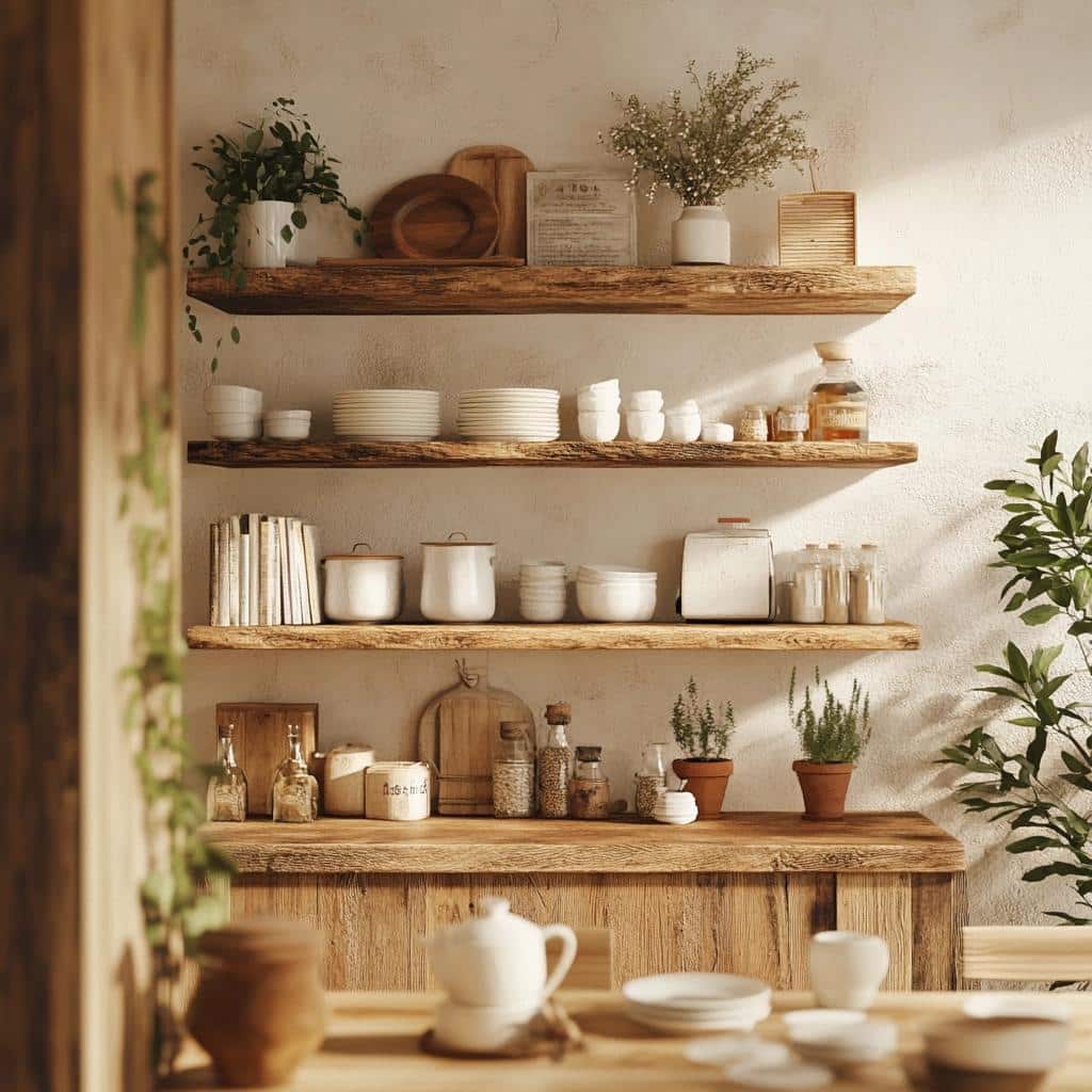 40 Rustic Shelf Ideas That Add Charm to Your Decor