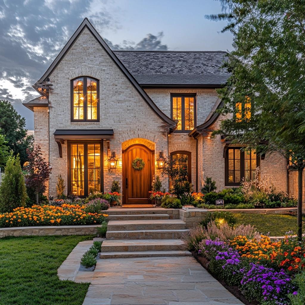 Ideas for Simple and Charming House Fronts