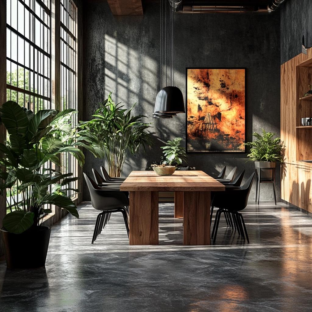40 Photos to Embrace Burnt Cement Flooring