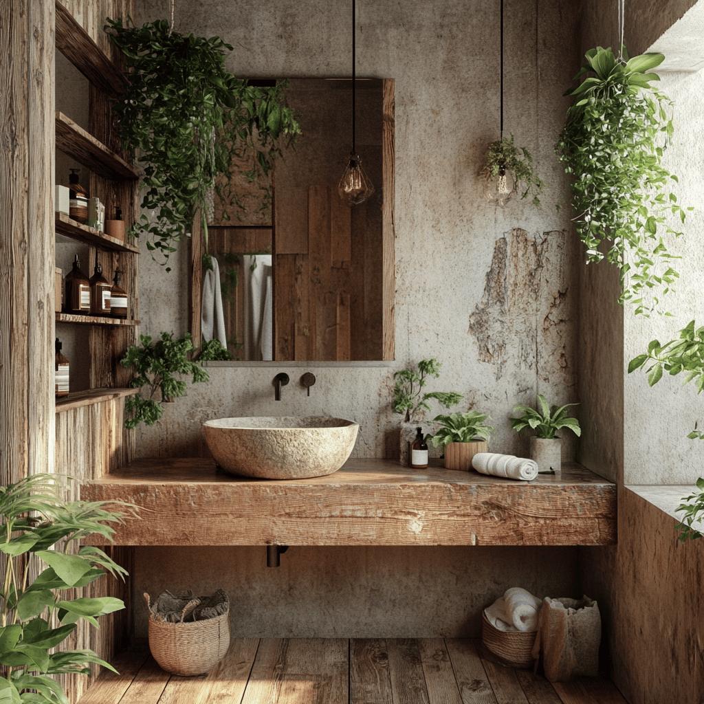 RUSTIC BATHROOM: 60 IDEAS THAT BRING SIMPLICITY AND CHARM TO YOUR HOME